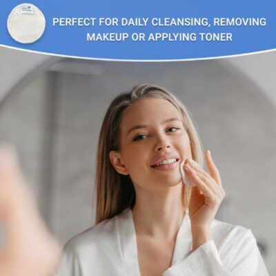Bamboo Face Pads -Blue Beautifly